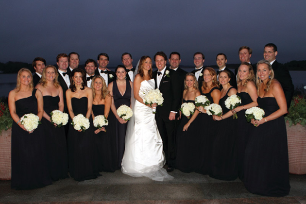 Meghan Kelly and Jason Gefaell's Black Tie Wedding to Remember - 365 ...